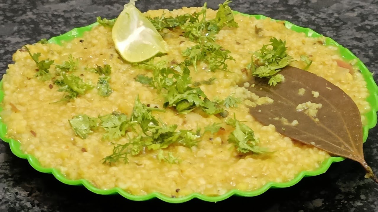 Daliya khichdi recipe - Daliya pulao with moong dal recipe - daliya for ...