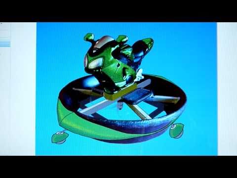 FLYING BIKE (VTOL CONCEPT) - YouTube