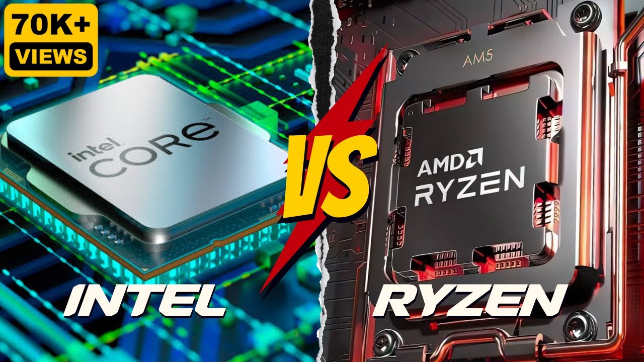 Intel Vs Ryzen⚡ - YouTube