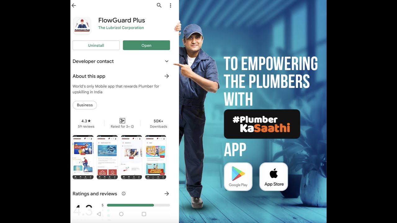 FLowGuard Plus #PlumberKaSaathi, Mobile App Case Study - YouTube