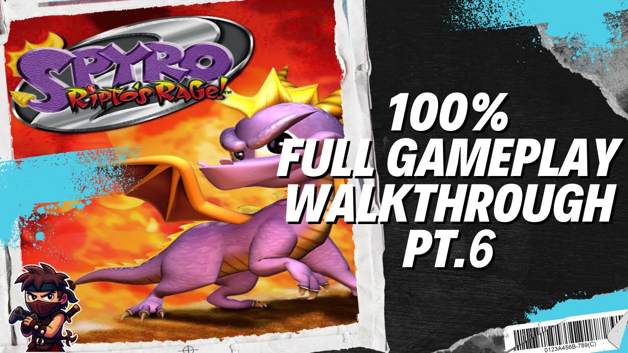 Spyro 2: Ripto's Rage! | 100% Full Gameplay Walkthrough (Pt.6) - YouTube