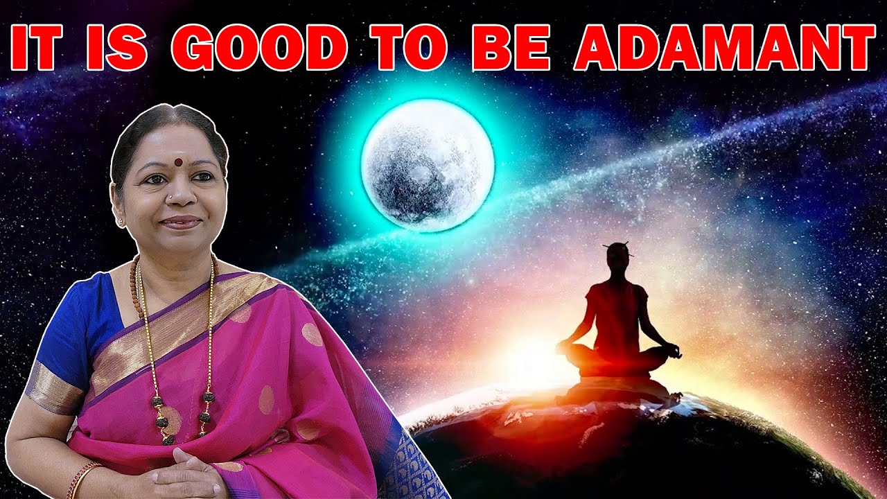 IT IS GOOD TO BE ADAMANT! LEARN WHY! - YouTube