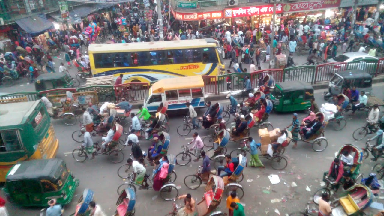 World Most Crowded City, Dhaka, Bangladesh - YouTube