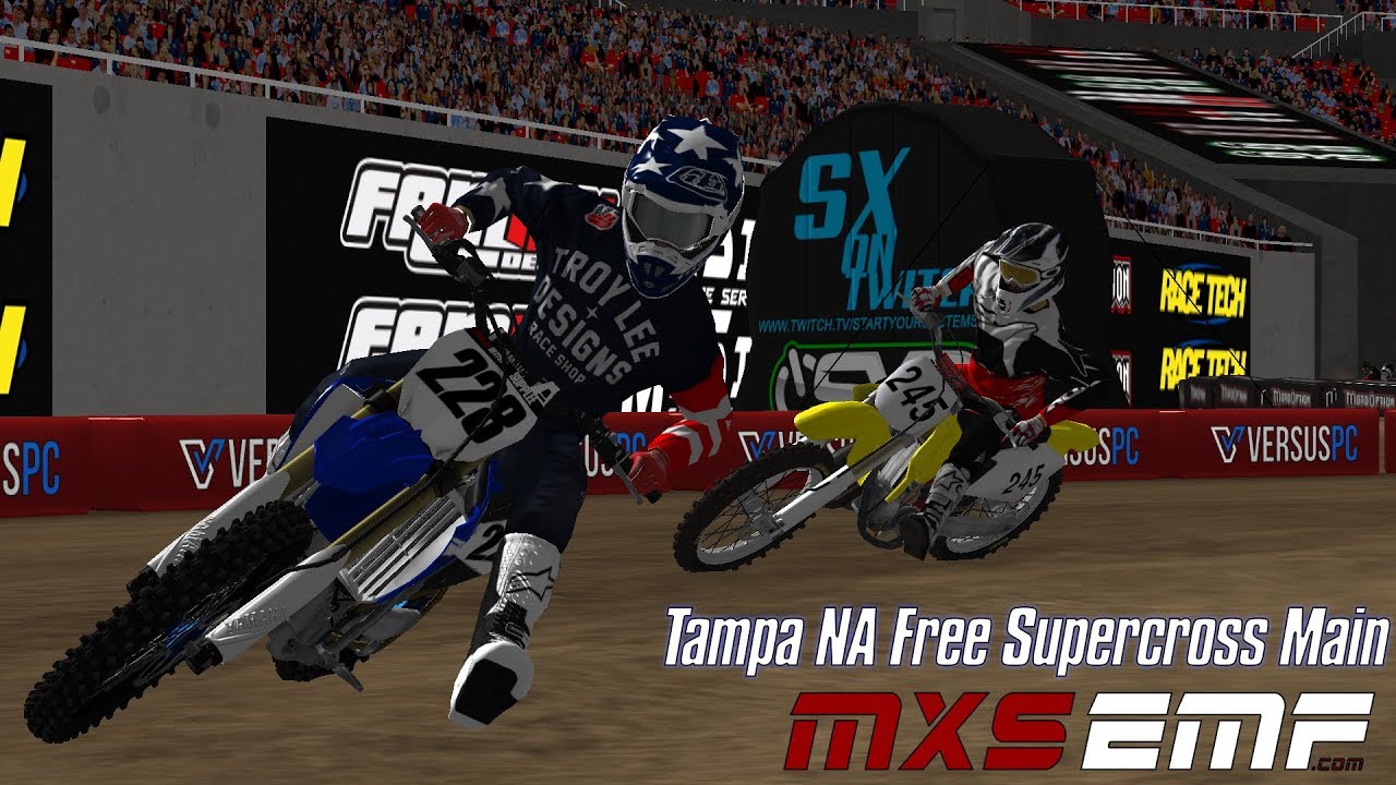 [MX Simulator] MXSEMF NA Free Supercross Main Event (250F) - YouTube