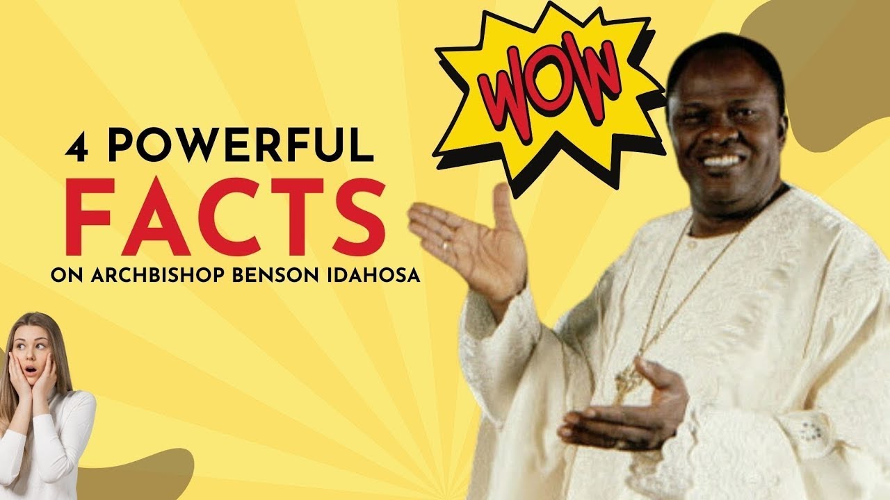 4 Powerful Facts about Archbishop Benson Idahosa - YouTube