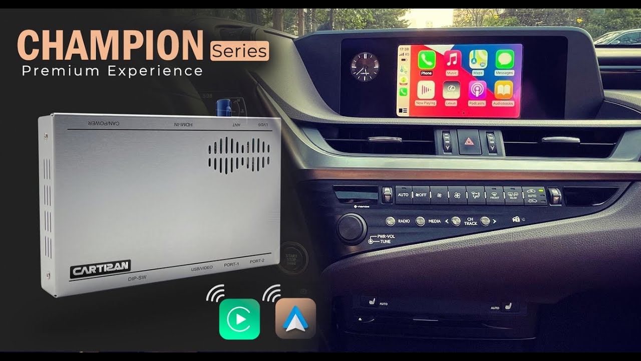 CHAMPION Series-Wireless CarPlay and Android Auto OEM retrofit ...