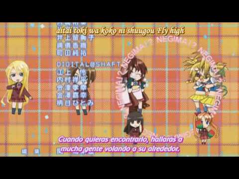 Negima!? Ending 2 (A-LY-YA Makie, Ayaka, Ku Fei) - YouTube
