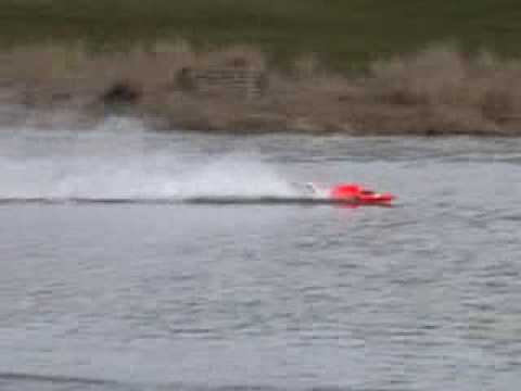 Ellstrom Proboat 1/8 scale RC hydroplane - YouTube