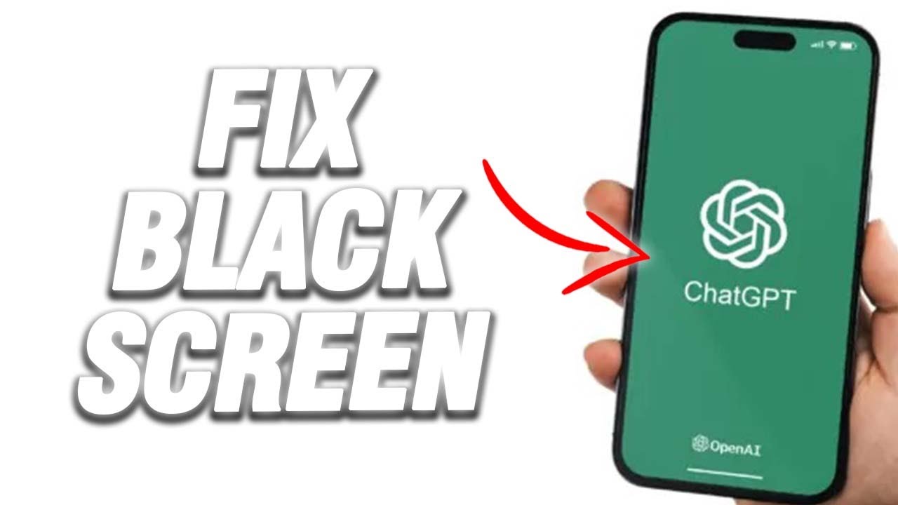 How To Fix ChatGPT App Black Screen Problem | Easy Quick Solution - YouTube