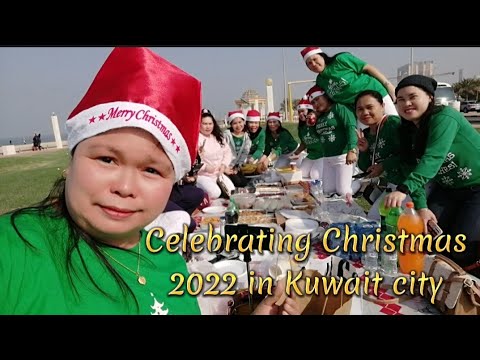 Celebrating Christmas 2022 at maliya Seaside kuwait Part1 ...