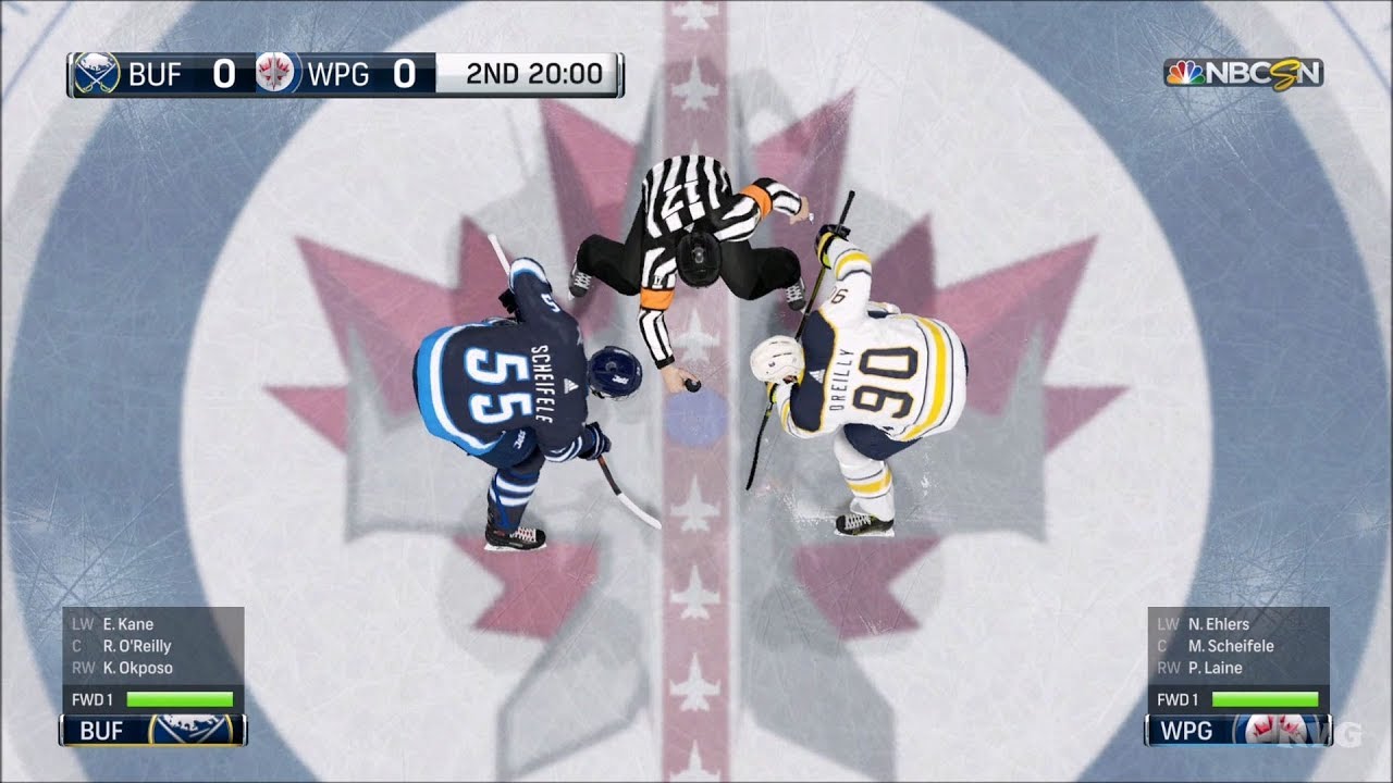 NHL 18 - Winnipeg Jets vs Buffalo Sabres - Gameplay (HD) [1080p60FPS ...