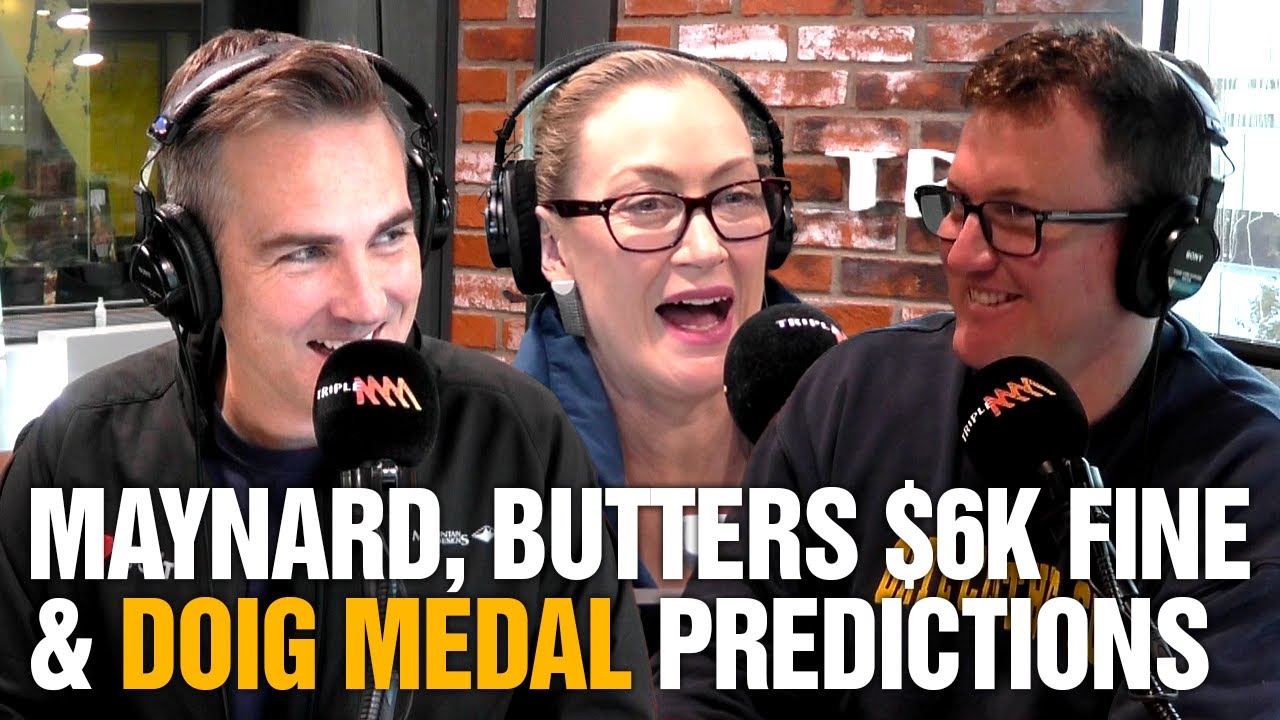 Ryan Daniels On Maynard, Butters $6k fine & Doig Medal Predictions ...