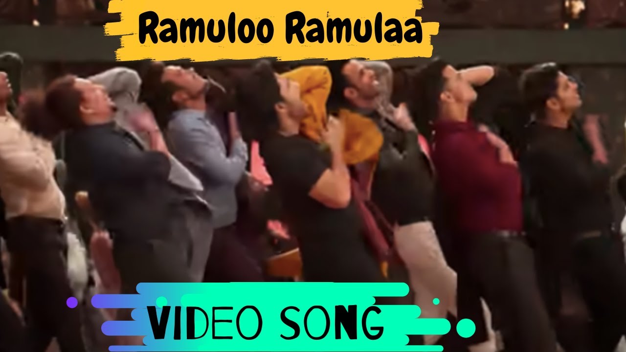 Ramulo Ramula Video Song - YouTube