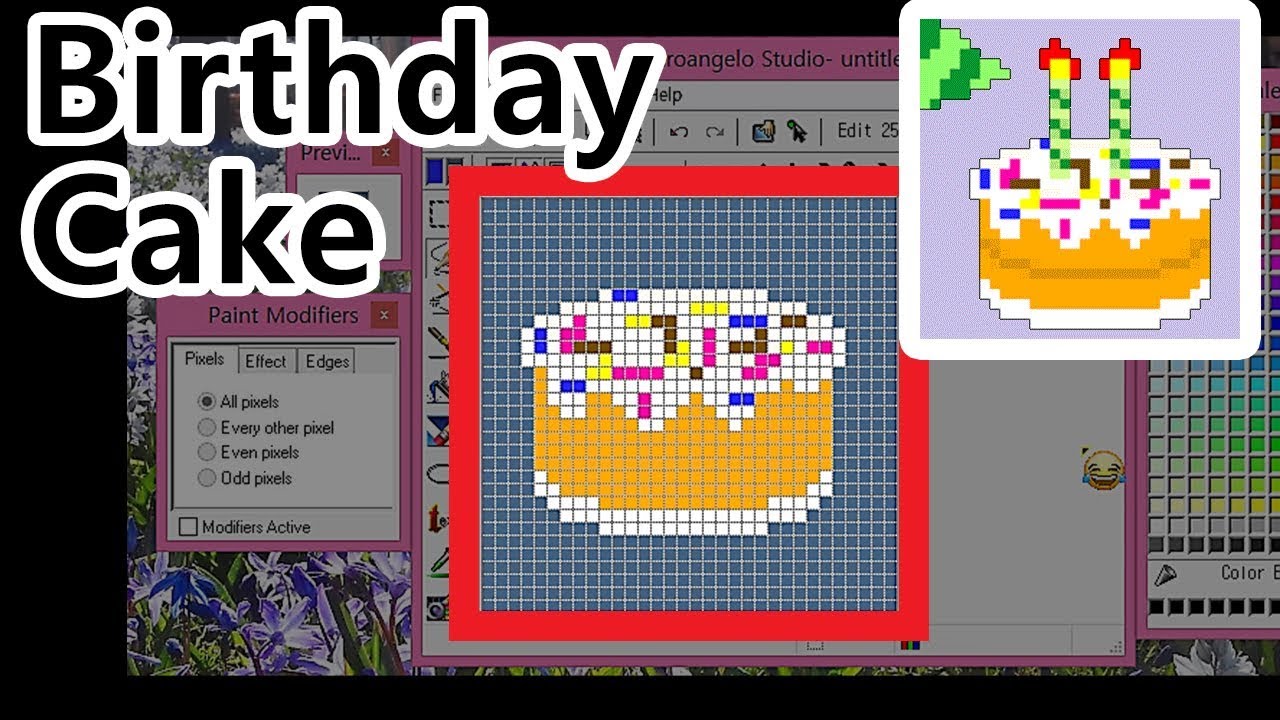 Birthday Cake into a Cursor: Speed Tutorial - YouTube