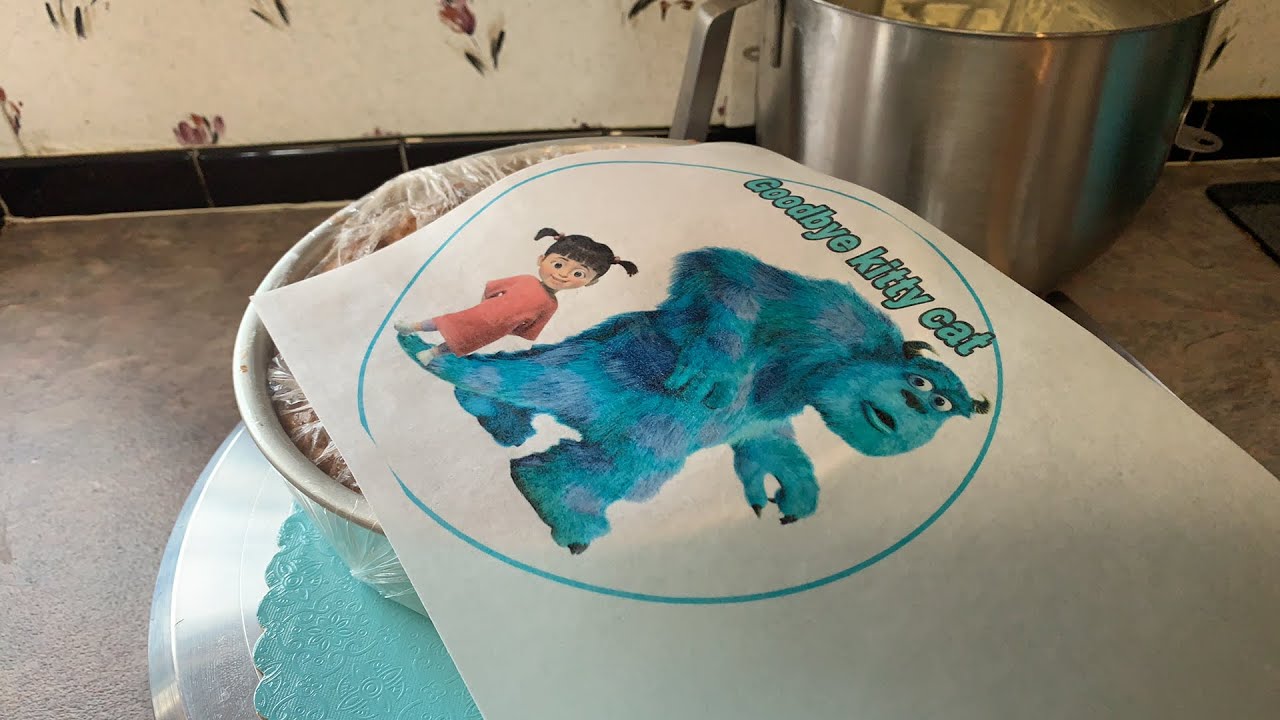 Pastel de Sully y Boo - YouTube