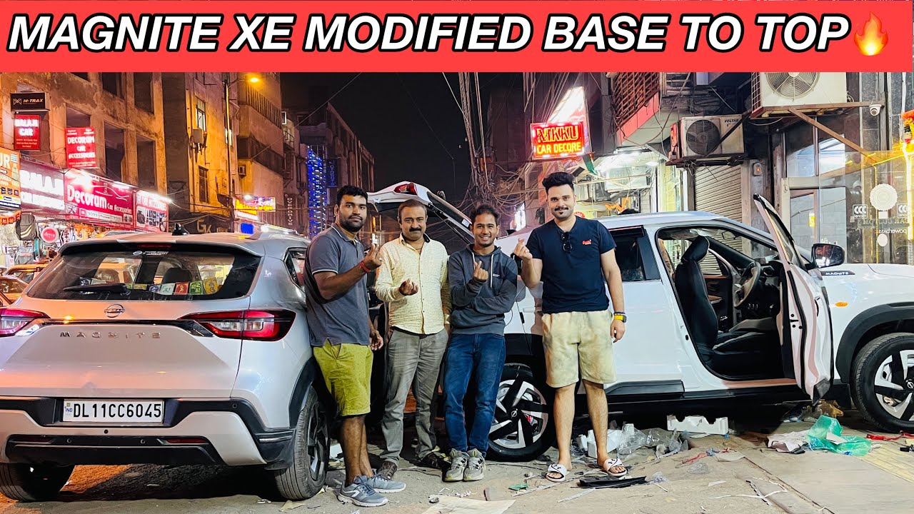 2022 NISSAN MAGNITE MODIFIED BASE TO TOP🔥MAGNITE XE MODIFIED🔥NISSAN ...