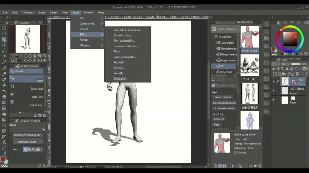 Webtoon Hack | 3D Model into Lineart - YouTube