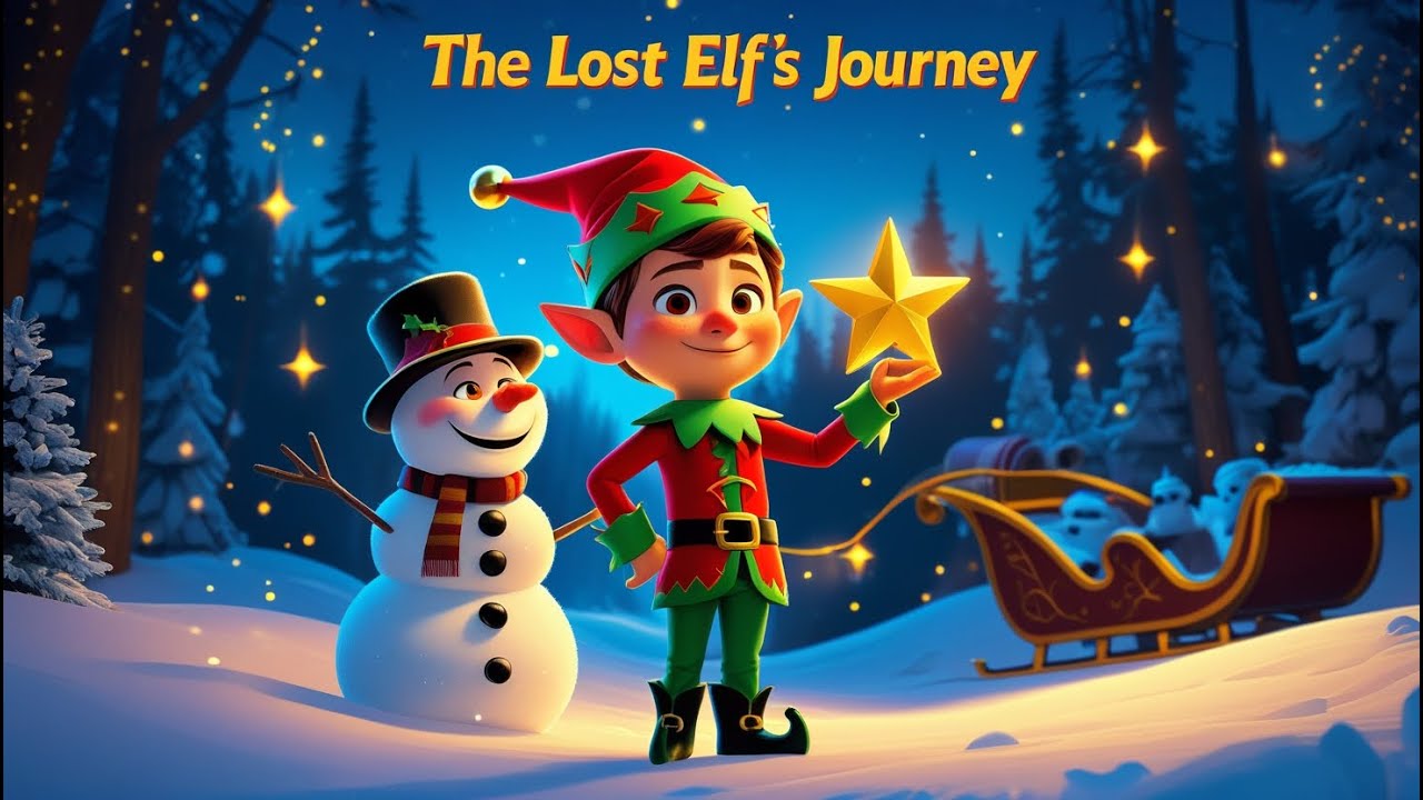 Story: The Lost Elf’s Journey || story || English story || Christmas ...