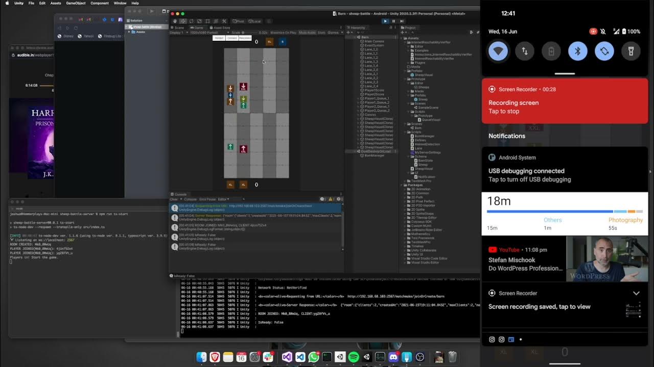 Colyseus Reconnection - YouTube