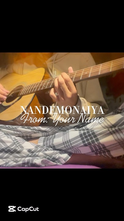 Nandemonaiya (Your Name) - Sungha Jung | fingerstyle guitar cover - YouTube