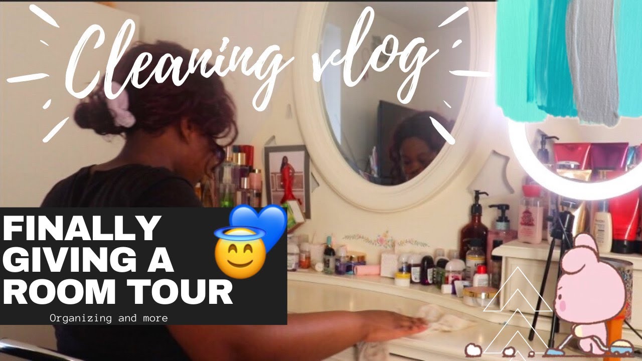 Finally Giving a Room Tour! (Cleaning vlog) - YouTube
