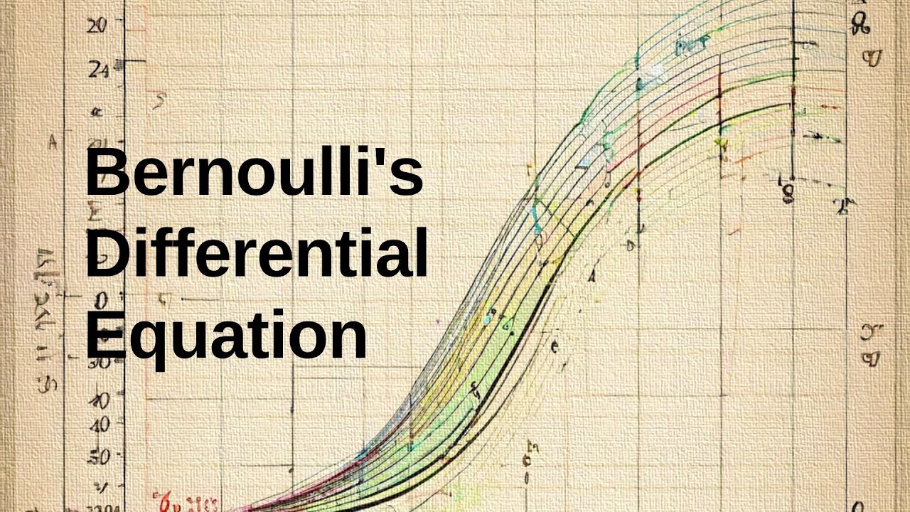 Bernoulli's Differential Equation | Mathematics - YouTube