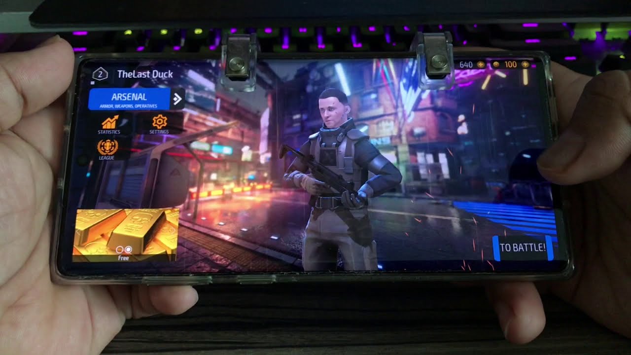 Samsung Note 10+ BATTLE FORCES FPS Team Deathmatch Triggers gameplay ...