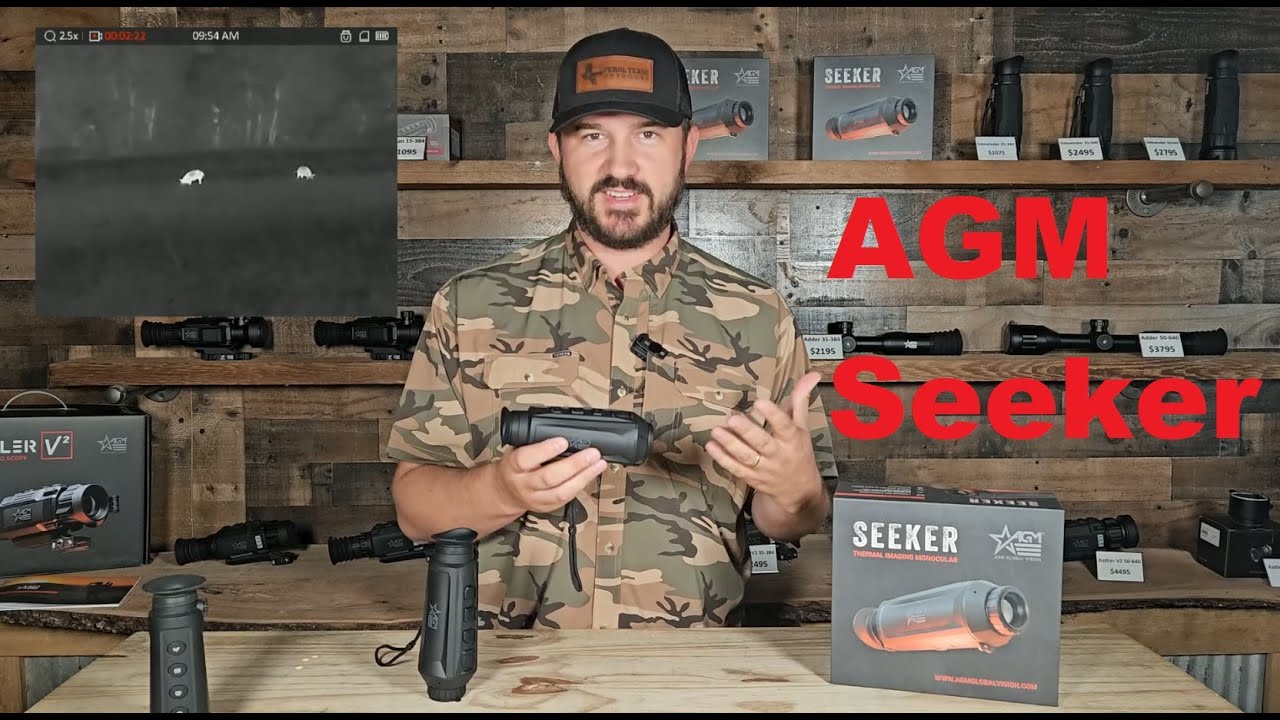 AGM Seeker Thermal Monocular Series - YouTube