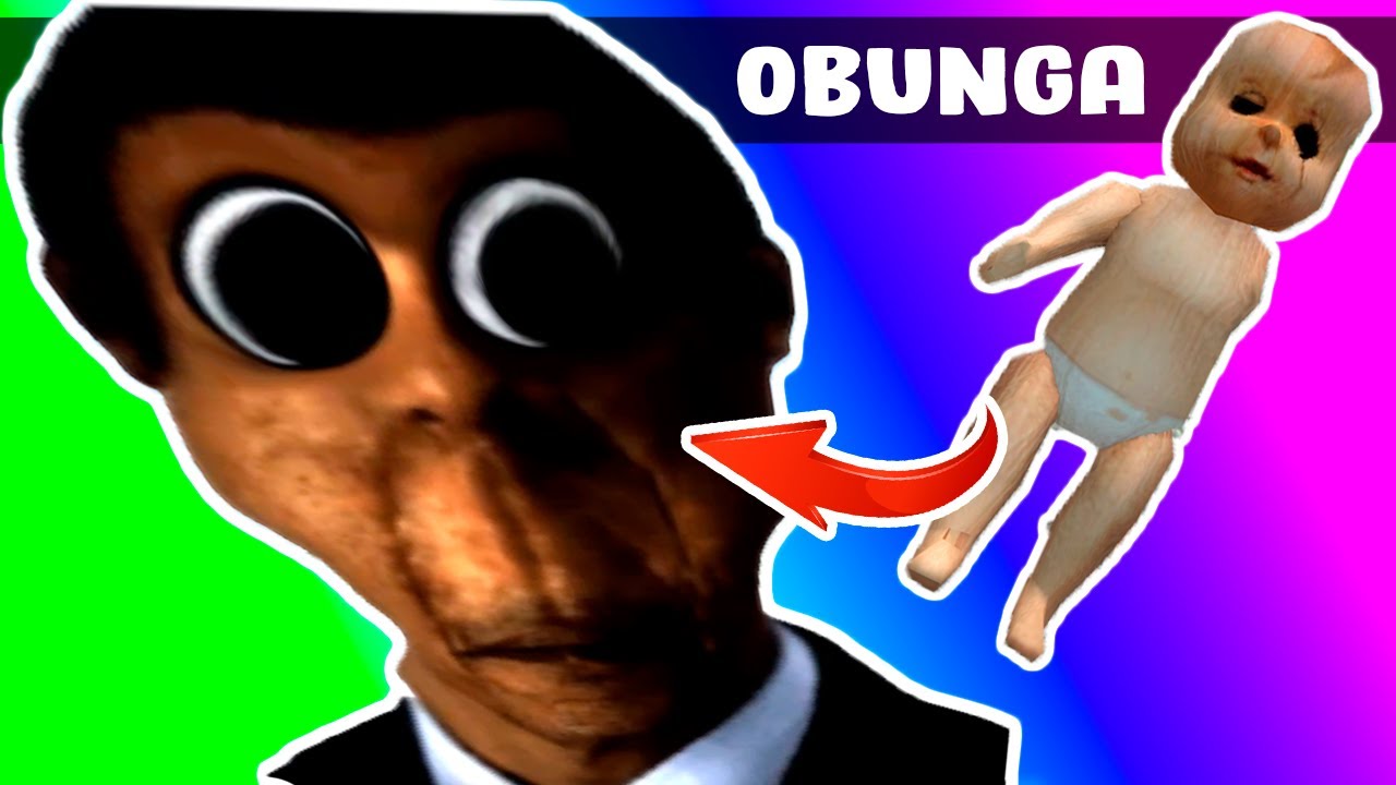 Con este OBJETO le ganamos a OBUNGA en garry's mod - GMOD - YouTube