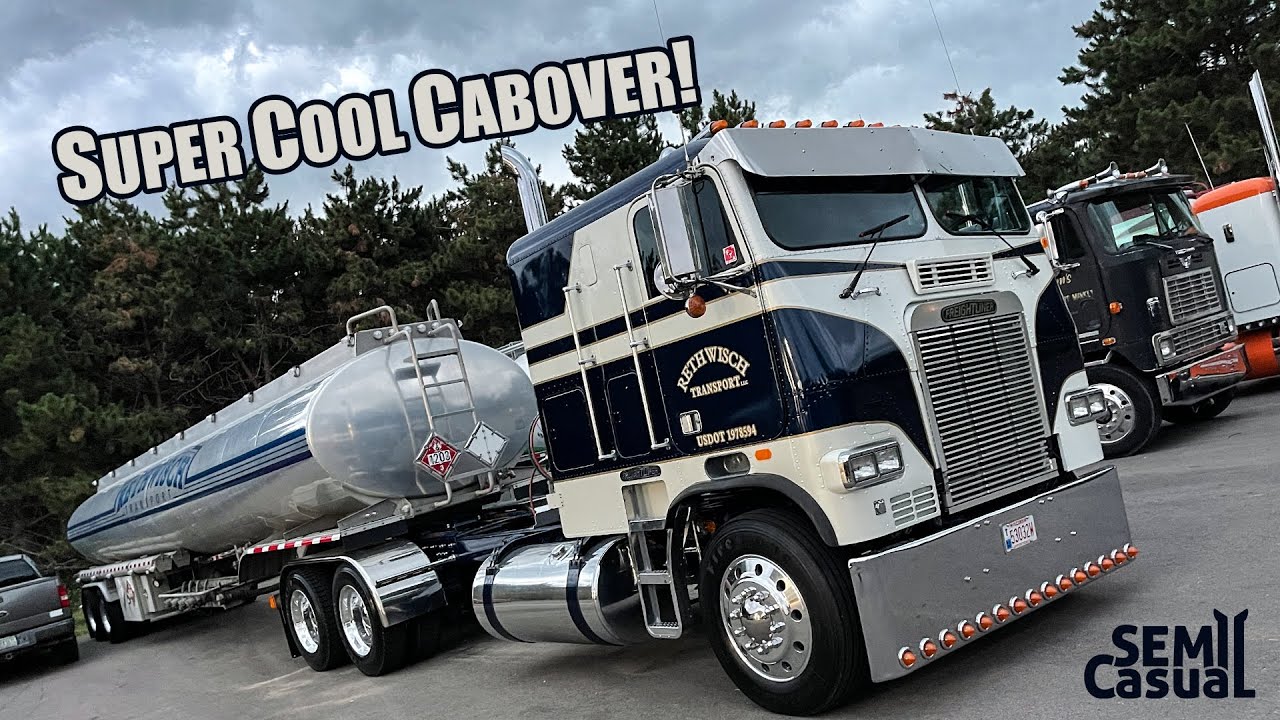 Cool Custom Cabover - Bill Rethwisch's first truck - YouTube
