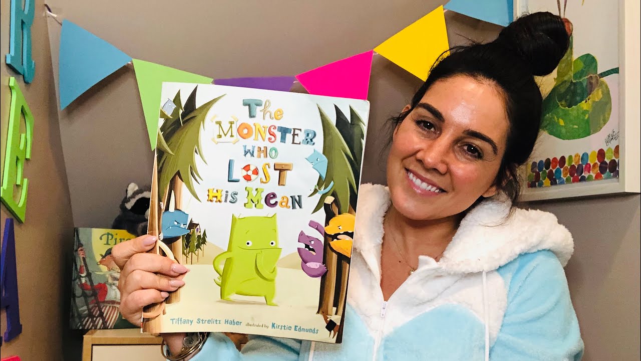 Mrs. Kelly’s bedtime stories - THE MONSTER WHO LOST HIS MEAN - YouTube