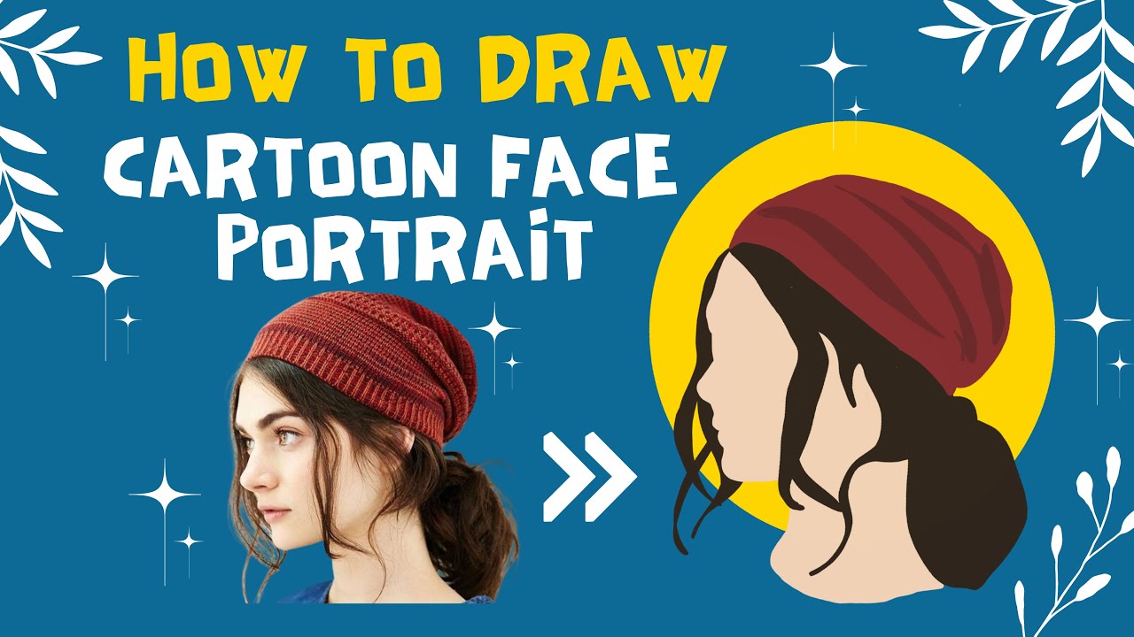 Vector Art - Vector portrait tutorial Autodesk Sketchbook - YouTube