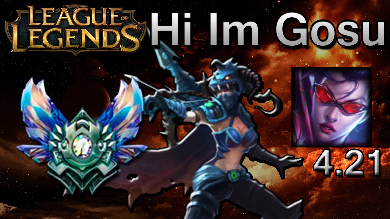 Hi Im Gosu - Vayne/Alistar vs Graves/Sona - ADC - Diamond Preseason S5 ...