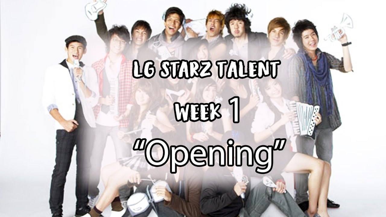 LG starz talent | Week 1 | "Opening" - YouTube