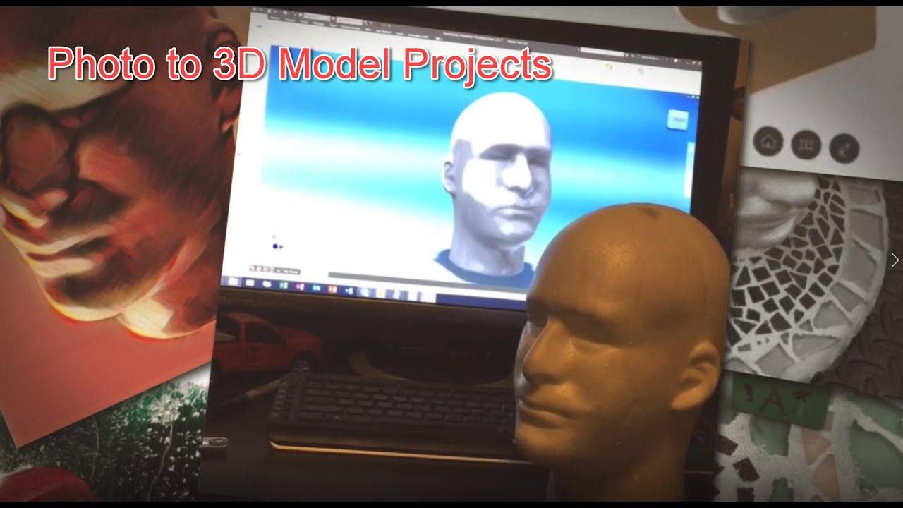 Photo to 3D Model Projects - YouTube