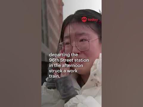 New York subway trains collide injuring at least 26 🚉 - YouTube