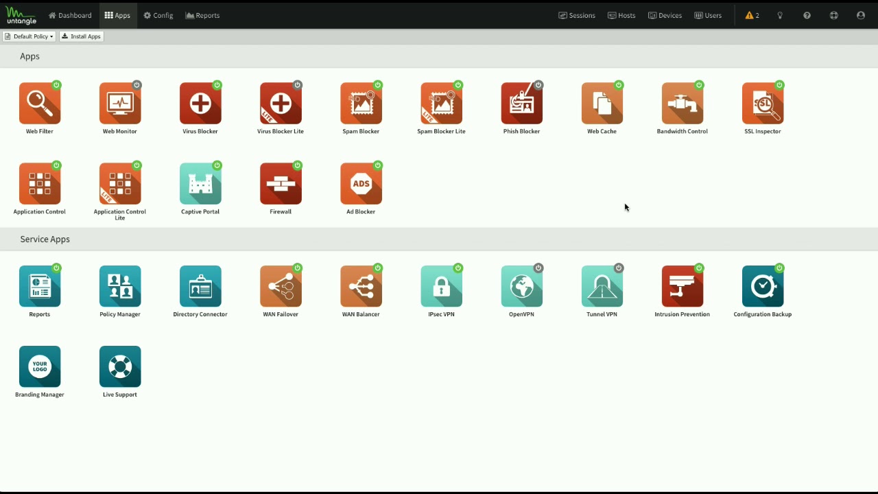 Untangle NG Firewall v14.1 Overview - YouTube