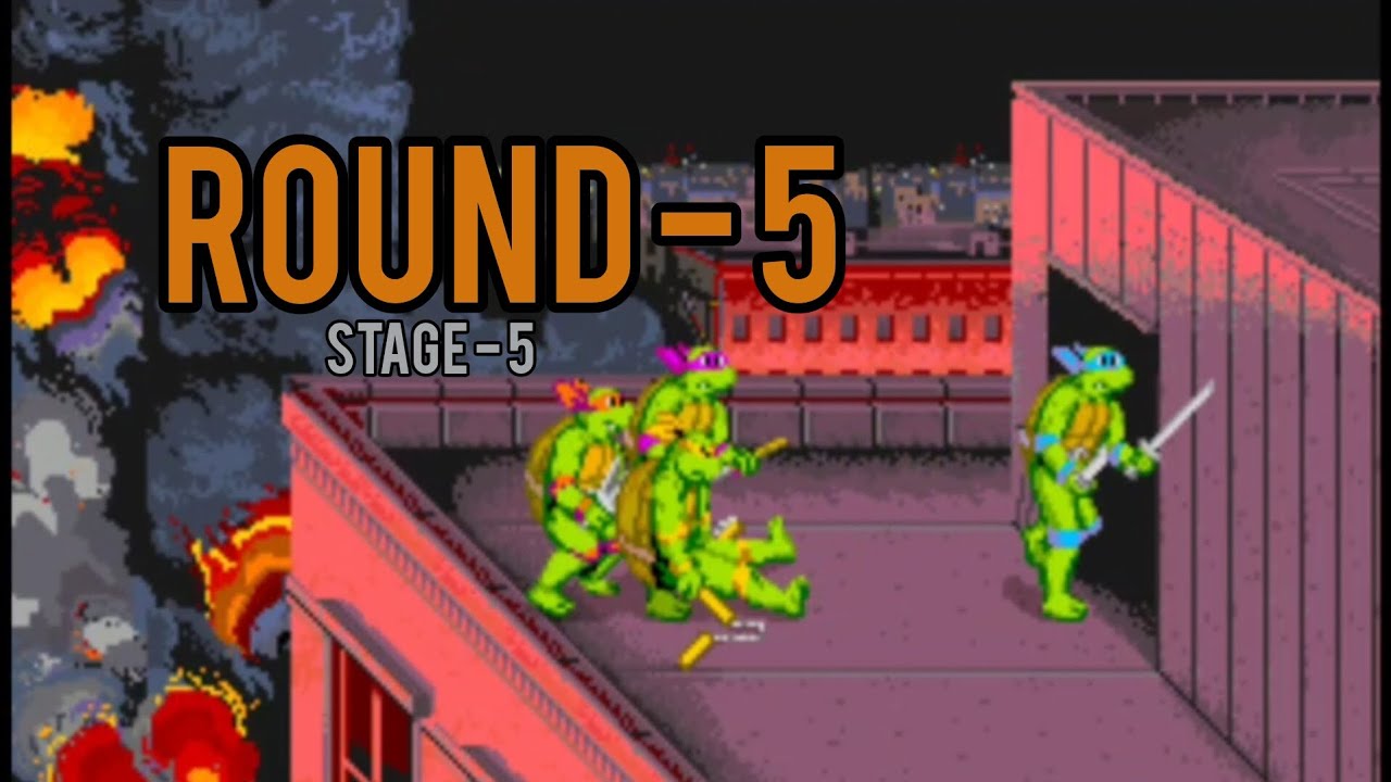 Mutant Ninja Turtles round 5 | Cartoon | Game | For Kids | Toons - YouTube