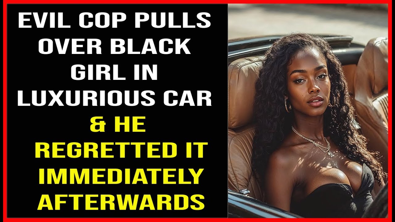 Evil Cop Pulls Over Black Girl In Luxurious Car & He regretted it IMMEDIATELY afterwards. - YouTube