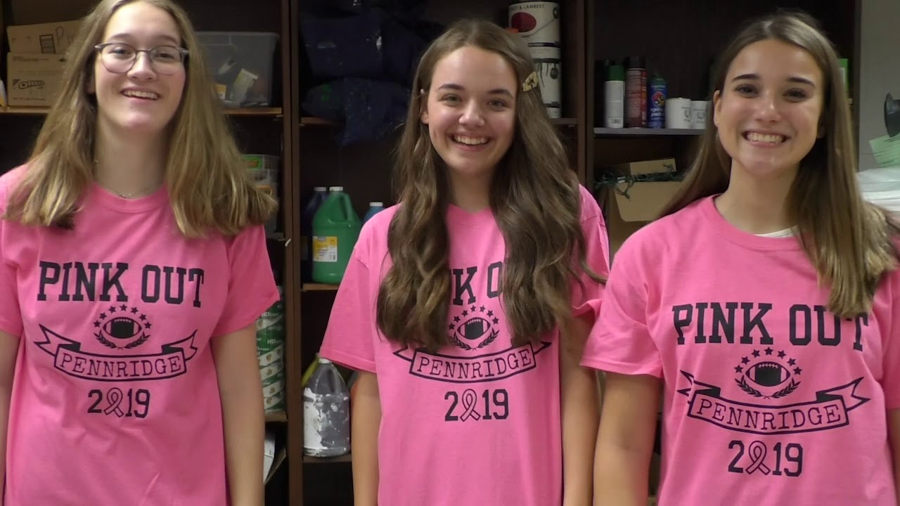 PENNRIDGE Pink Out Fall 2019 - YouTube