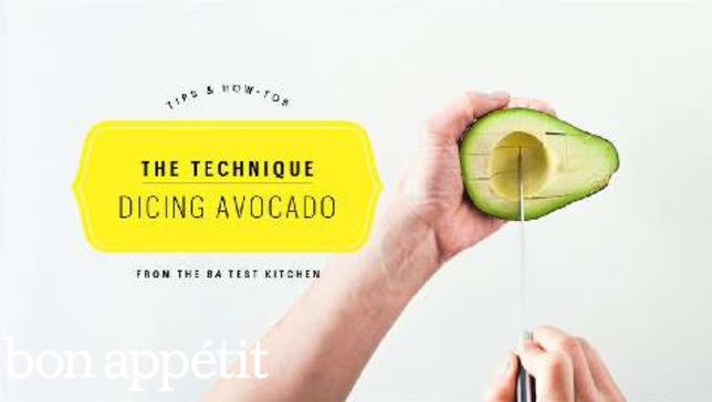 How to Dice an Avocado - BA's Kitchen Techniques - YouTube