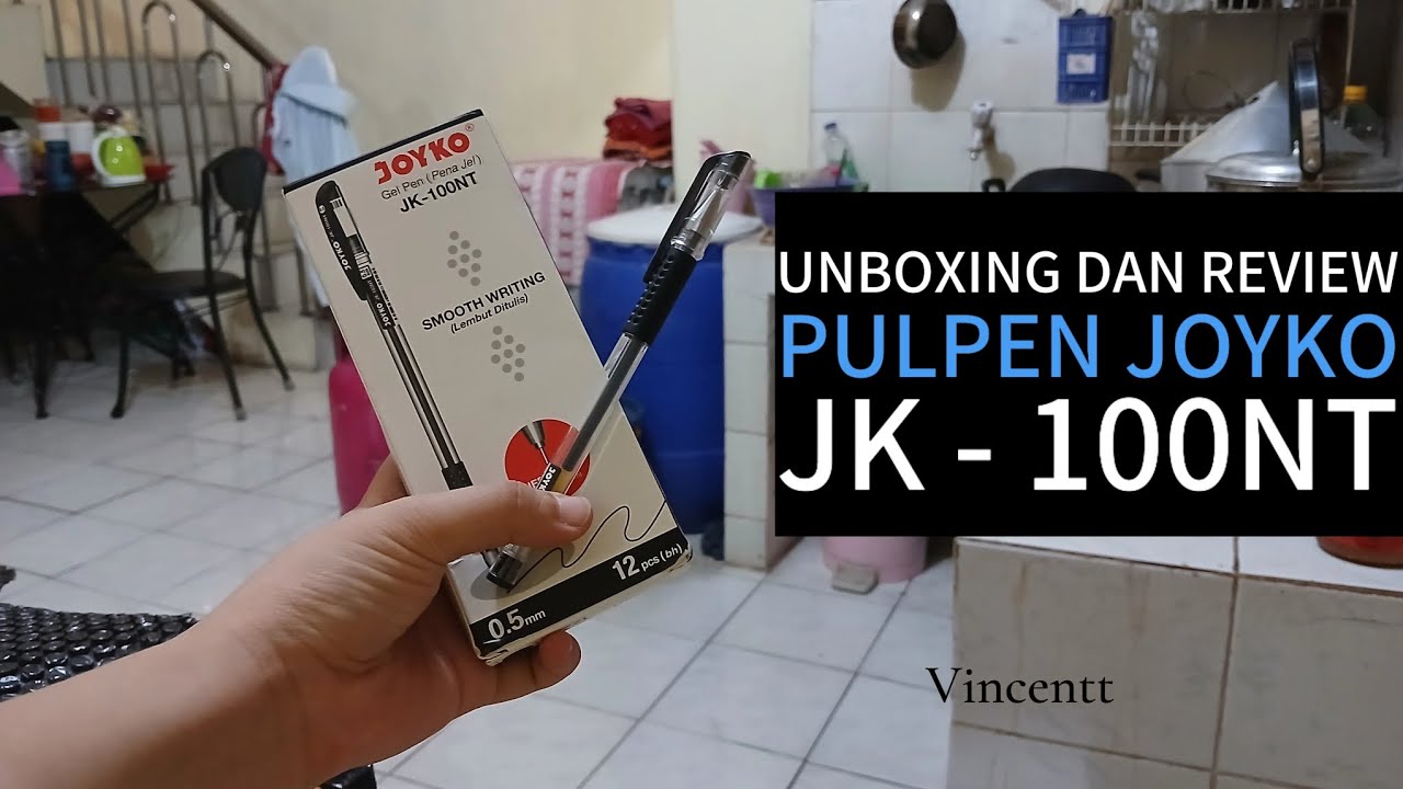 Pulpen murah harga dibawah pasaran | Unboxing dan review pulpen Joyko ...