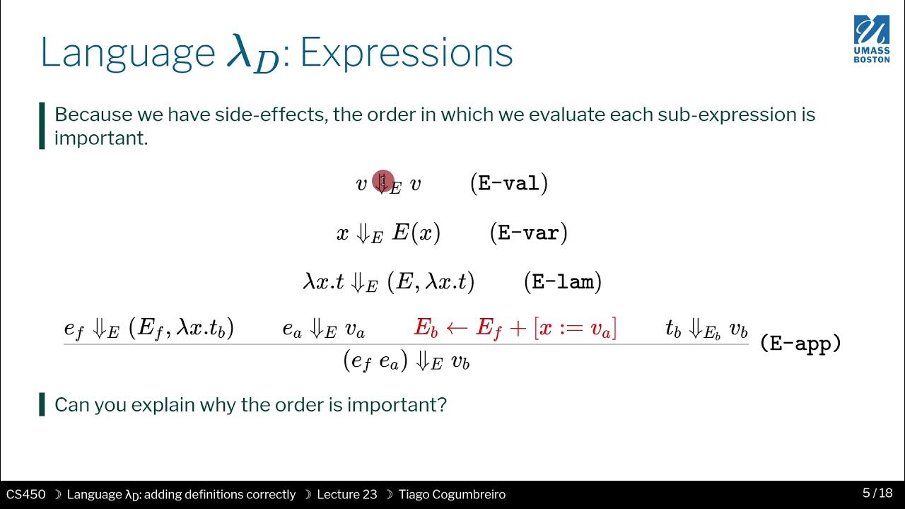 CS450 S21 23 01 Lambda D - YouTube