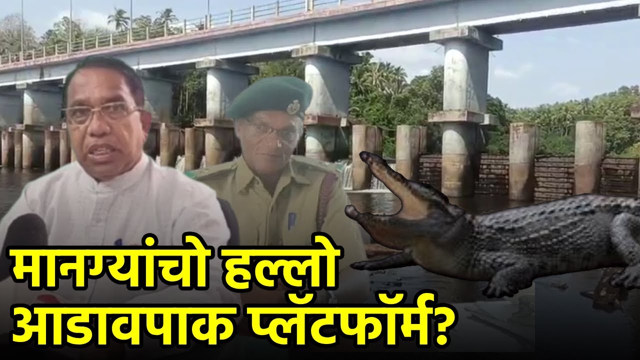 Crocodile Attack Spurs Safety Platform Plans from Goa WRD||GOA365 - YouTube