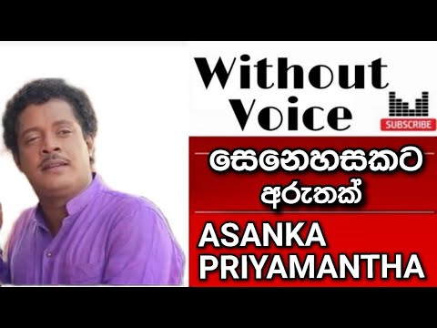 Senehasakata Aruthak Karaoke | Without Voice | With Lyrics | Asanka ...