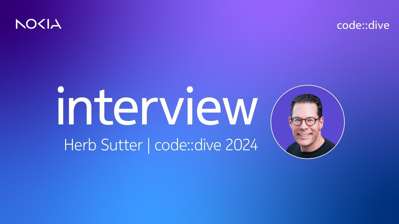 code::dive 2024 Interview - Herb Sutter - YouTube