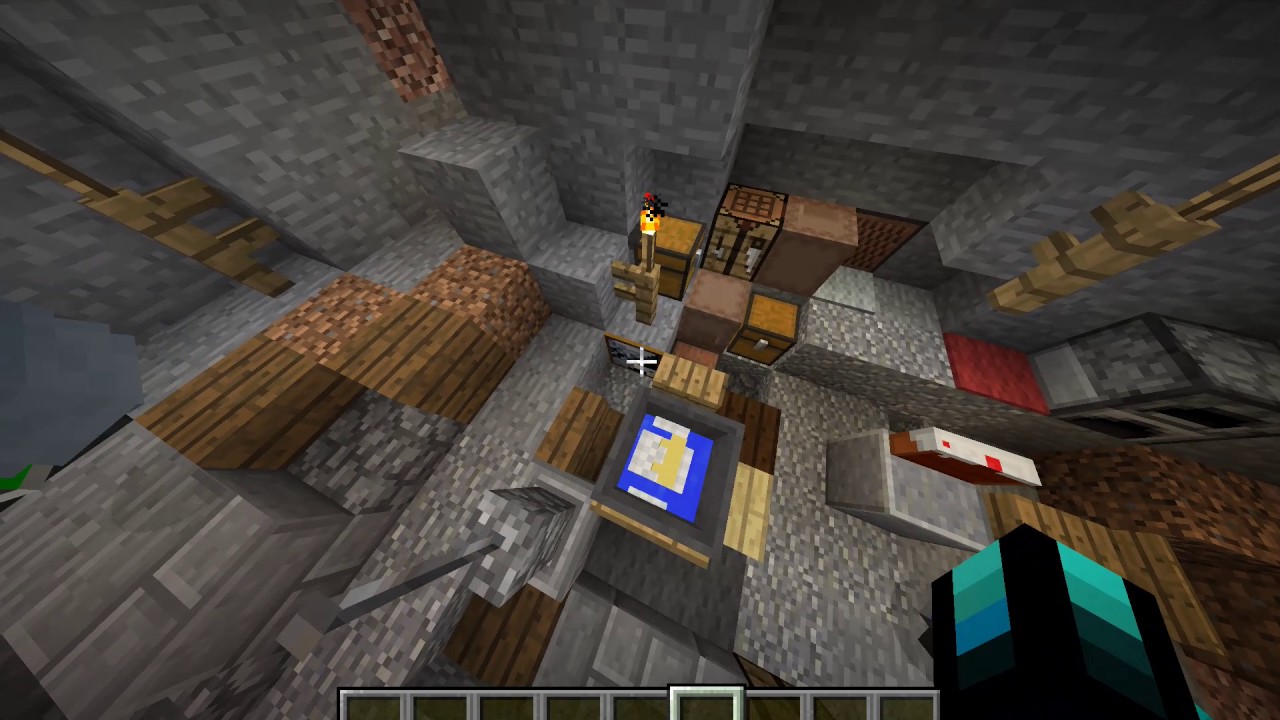 Minecraft Homeless Shelter tour #HOMELESSMAN - YouTube