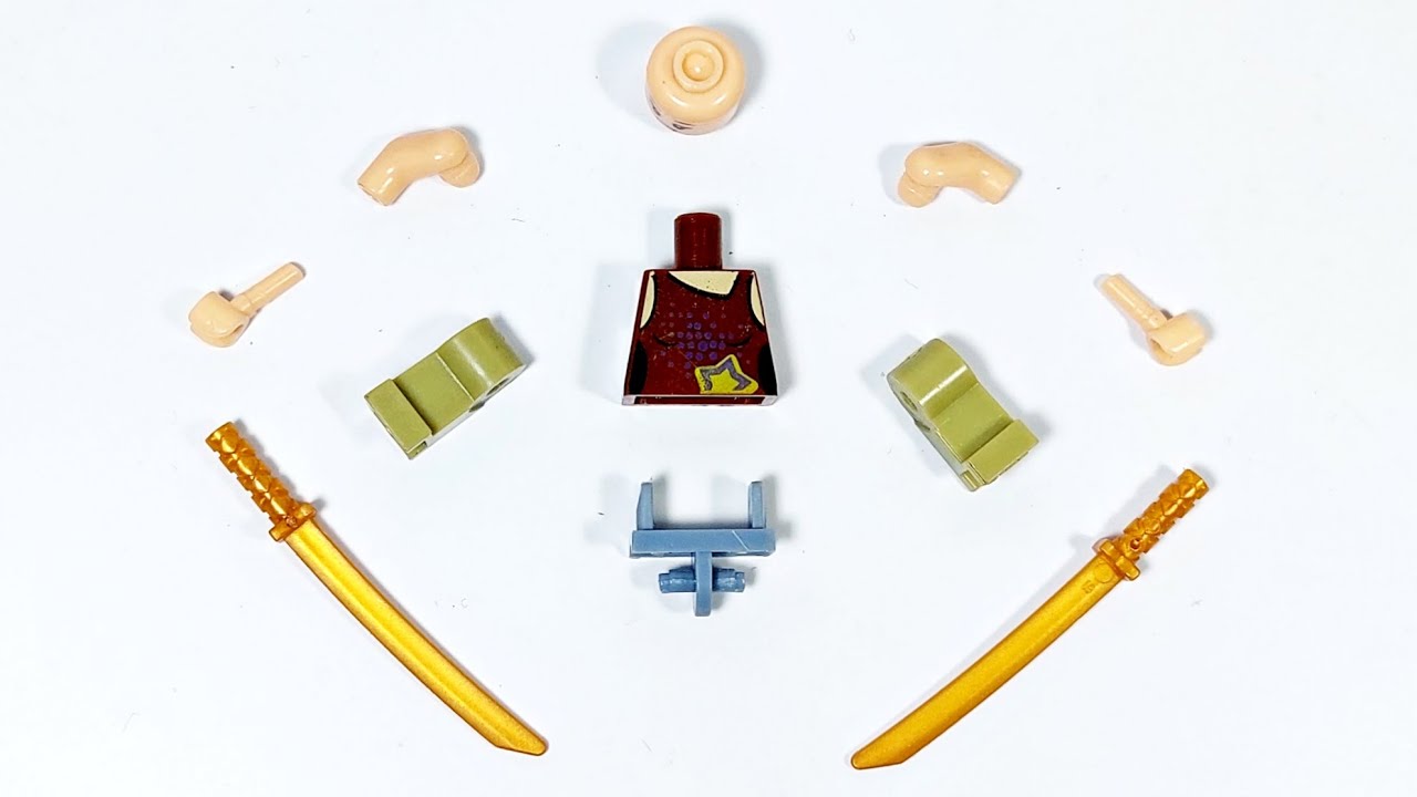 LEGO BEAUTIFUL WOMAN WITH SWORD - Build Lego - YouTube