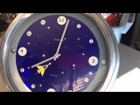 Time lapse of Baskerville clock working - YouTube