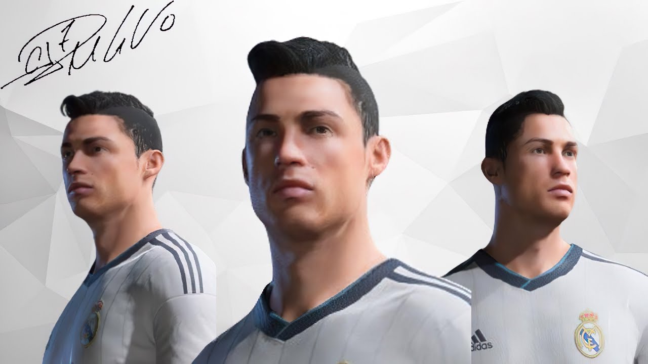 CRISTIANO RONALDO 2012 V1 FACE MOD FC 24 (FREE) - YouTube